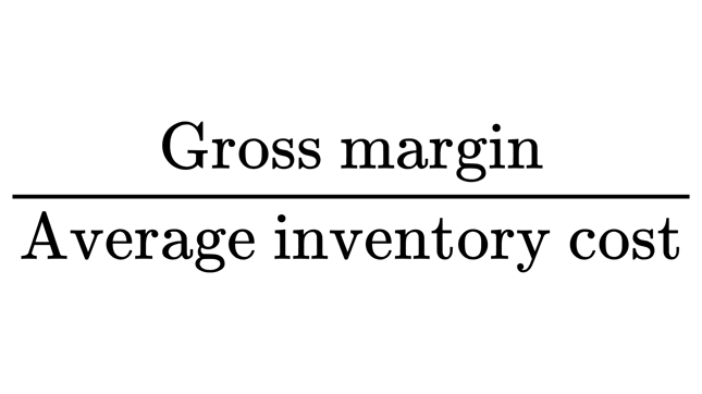 Inventory management metrics